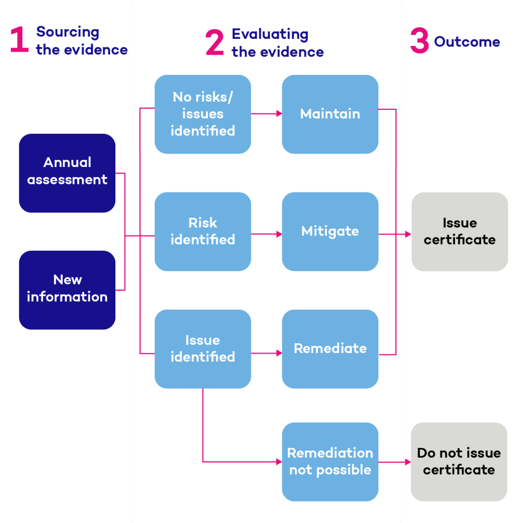 What are the stages of a fit and proper assessment? - Corterum